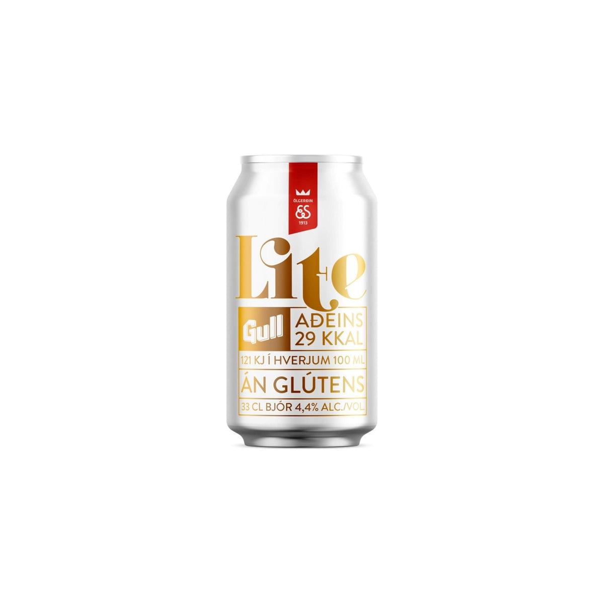 EGILS Gull Lite 33 cl / 4,4 % – Ice Food