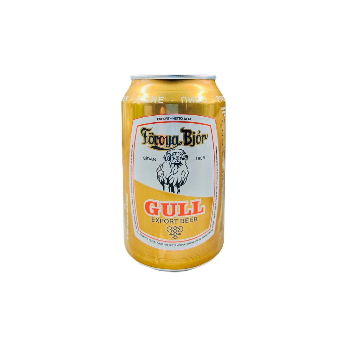 FÖROYA BJÓR Gull 33 cl / 5,8 % – Ice Food